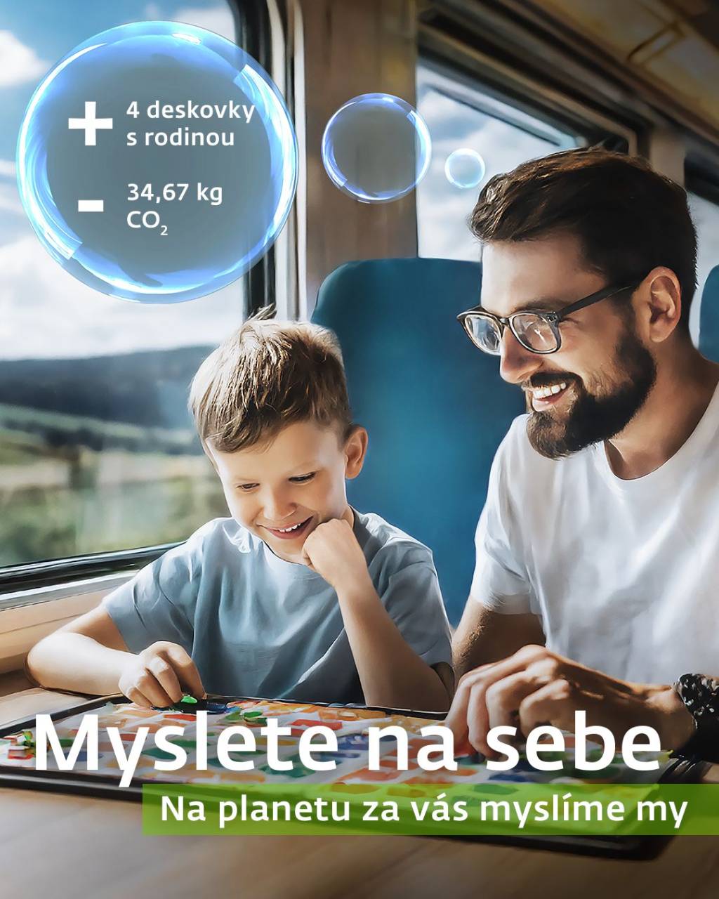 České dráhy: Myslete na sebe, na planetu za vás myslíme my | iUSTECKO ...